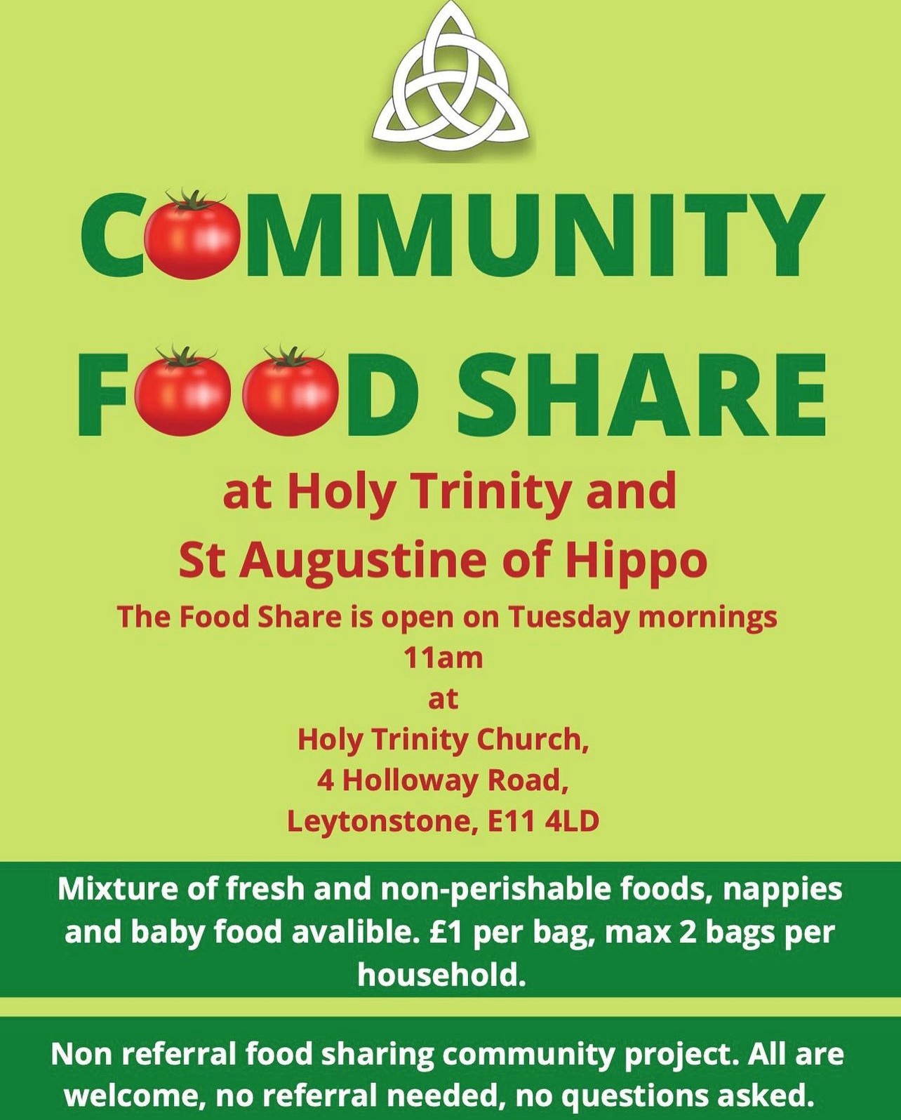 Community Food Drop-Off Point | Theydons